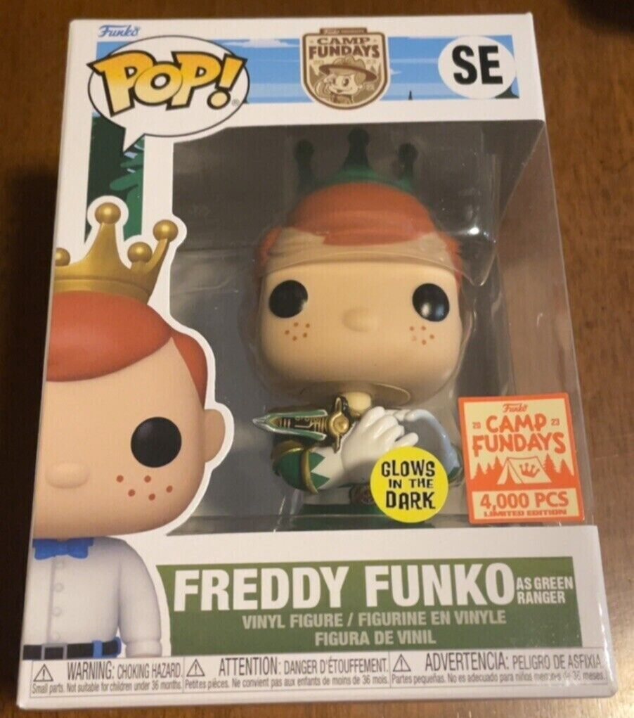 Funko Pop! Vinyl: Freddy Funko - Freddy Funko as Green Ranger (Glow ...