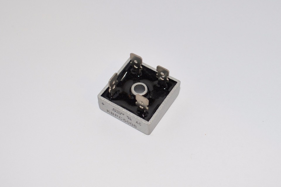 KBPC5006 Power Bridge Rectifier 50A 600V Metal Case Diode Bridge - USA ...
