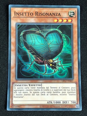 YUGIOH RESONANCE INSECT OP17-IT007 SUPER NM ITALIAN | eBay