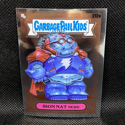 2022 Topps Chrome IRON NAT NERD GARBAGE PAIL KIDS GPK #212a | eBay