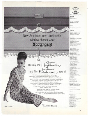 Illinois Shade Window Shades Print Ad Vintage Advertisement Home Decor ...