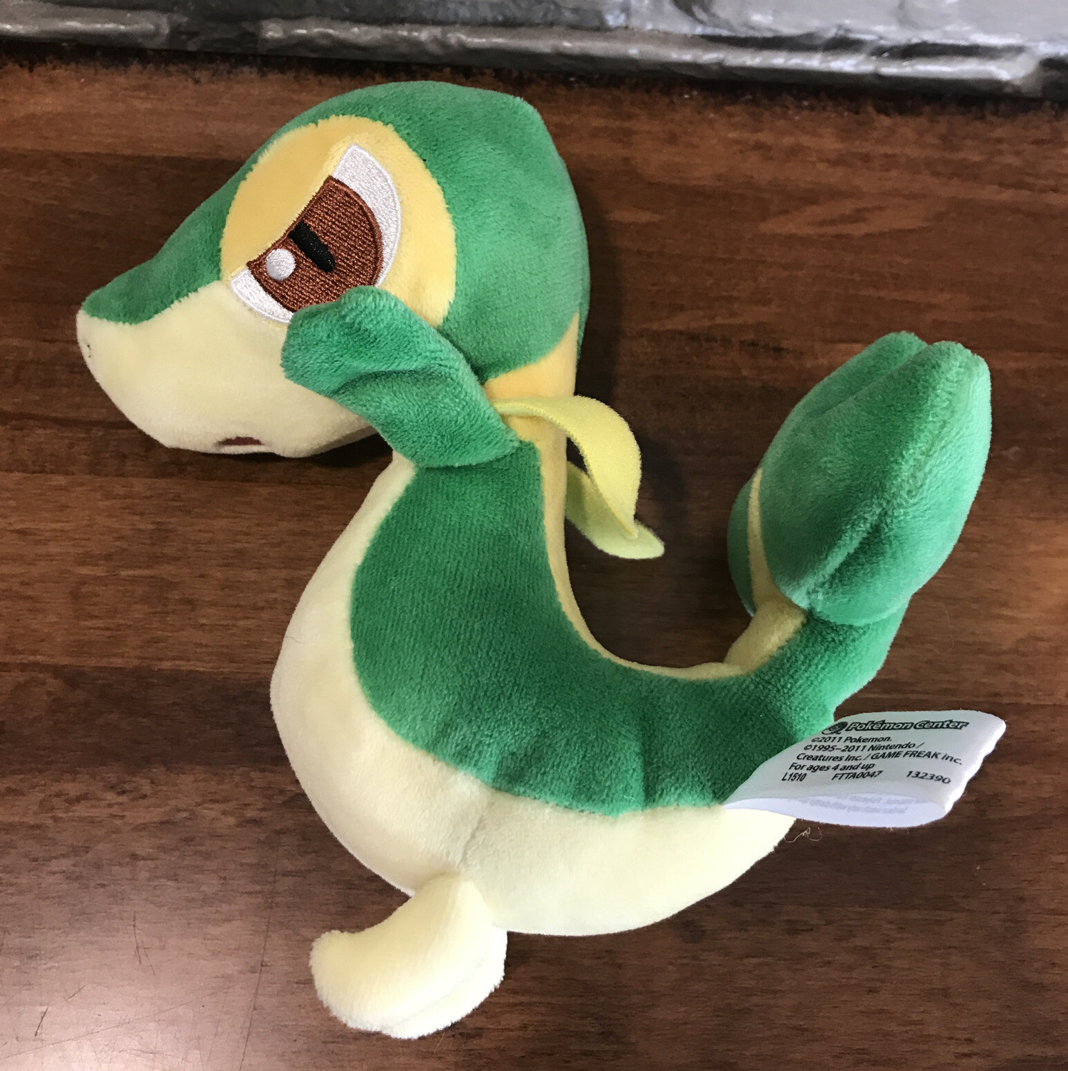 Pokemon Center Plush Snivy Stuffed Animal Poke Doll 7" 2011 EUC | eBay
