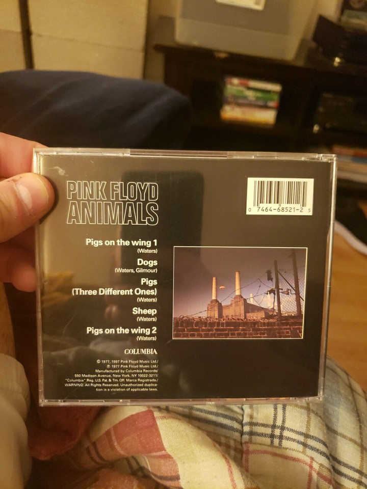 Pink Floyd Animals CD David Gilmour Roger Waters Syd Barrett King ...