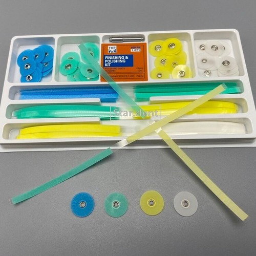 Dental Composite Finishing Polishing Strips Wheel Stick Discs Mandrel ...