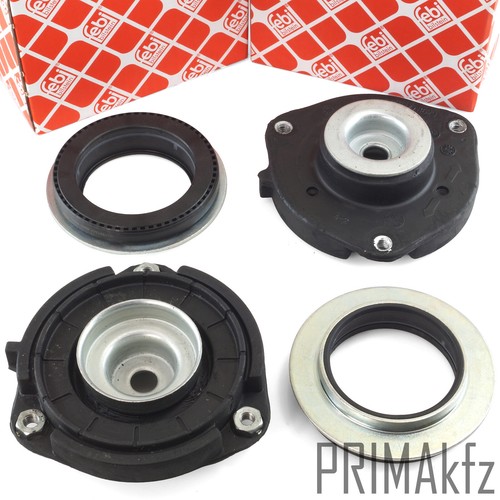 2 FEBI Federbeinlager Domlager vorne für Audi A3 Skoda Octavia Superb ...