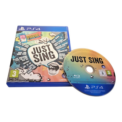 Just Sing PS4 Karaoke Music Game Multiplayer PlayStation 4 Over 40 ...