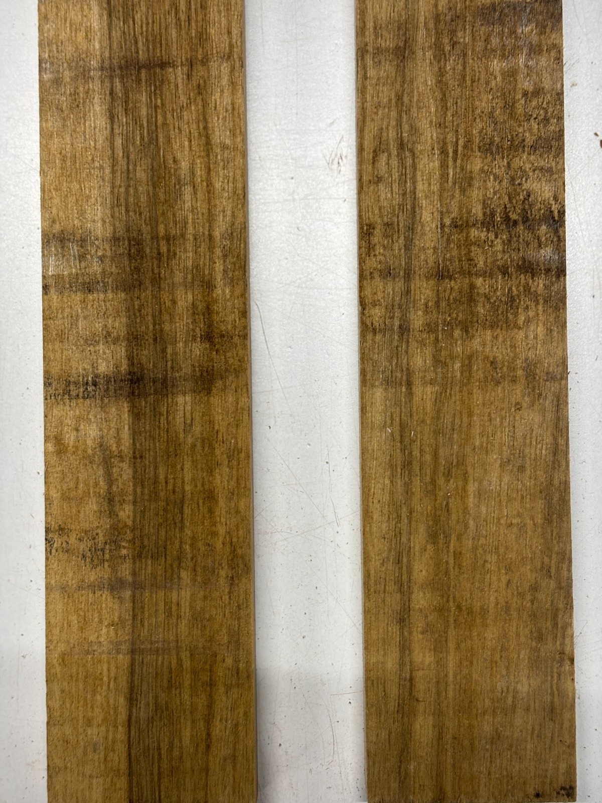 2 Pcs, Black Limba Thin Stock Lumber 15x 3x 3/4 Woodturning Blanks #28 ...