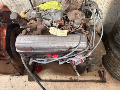 1956 265 Chevy POWER PACK engine almost complete. Very rare to see one ...