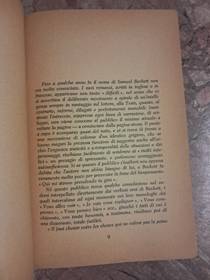 SAMUEL BECKETT - ASPETTANDO GODOT - EINAUDI - 1961 | eBay