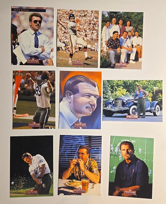 Mike Ditka Chicago Bears 1992 Proline Profiles National Complete Set 1 ...