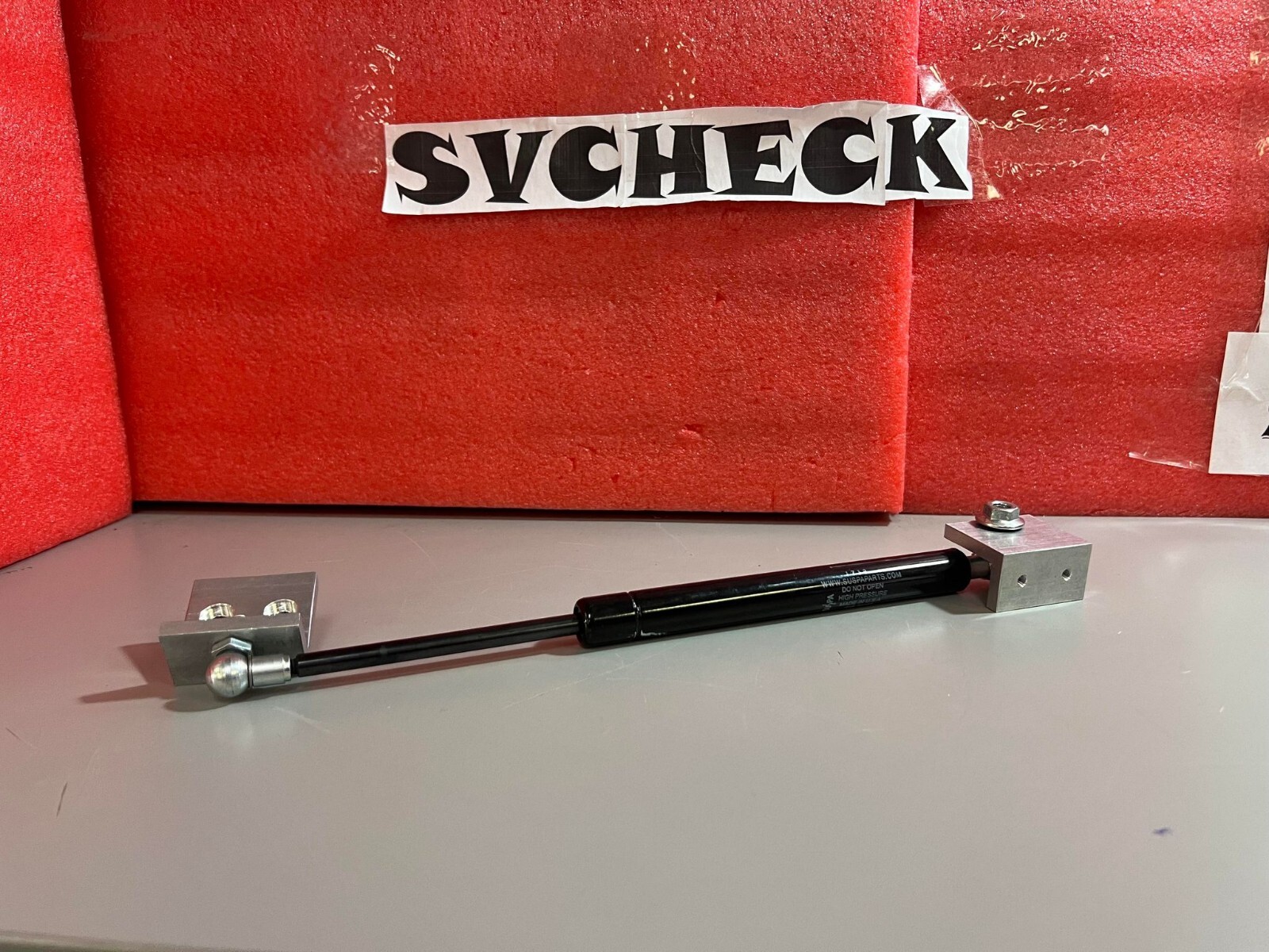 SUSPA 1738 High Pressure Gas Spring C16-24180 with Brackets | eBay