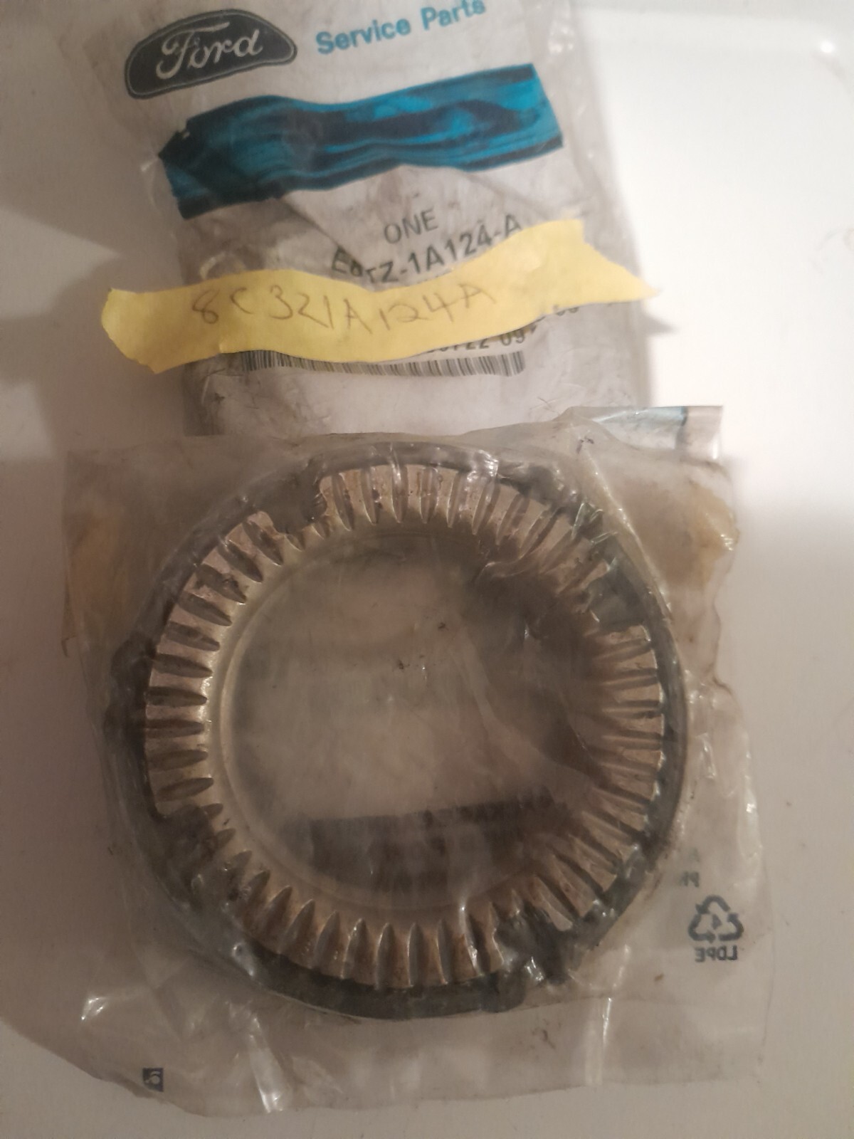 NOS Ford 8c3Z1A124A lock nuts set of 2 F-250,350, E-series van | eBay