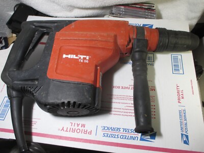 HILTI TE-56 Rotary Hammer Drill with Case - Tested & Working | eBay