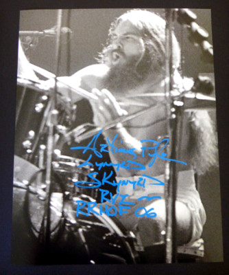 Artimus Pyle Authentic Signed 11x14 Photo Autograph, Lynyrd Skynyrd ...
