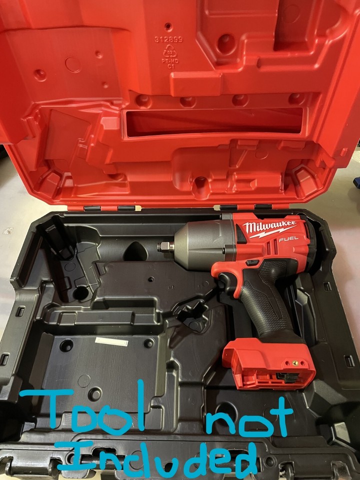 Milwaukee 2767-20 Hard Case for M18 1/2 High Torque Impact w/ friction ...