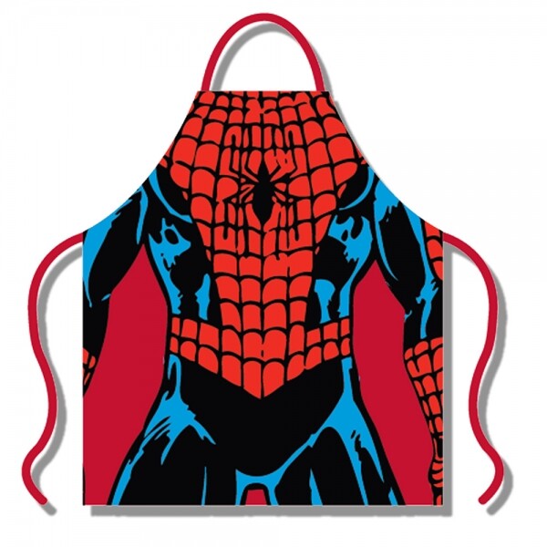 Official Marvel Comics Spider-man Comic Torso Novelty Chefs Apron ...
