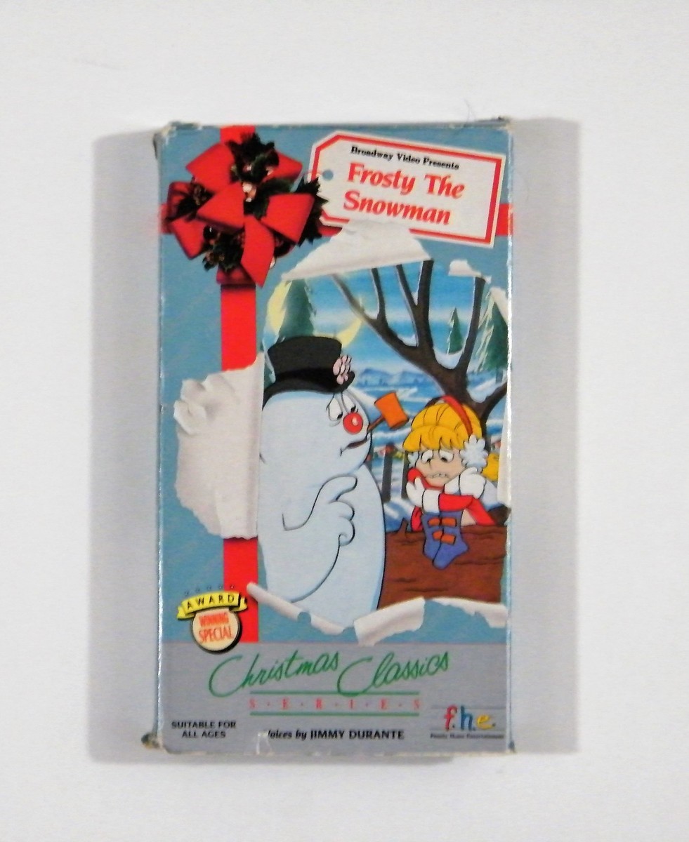 Frosty The Snowman Vhs Ebay