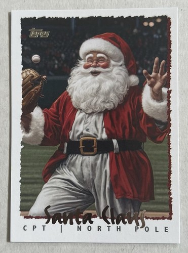 2024 Topps Holiday TSA-95 Santa Claus Archives Rare Case Hit 1995 CPT ...