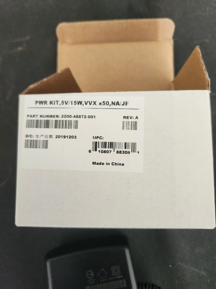 Polycom Power Kit 2200-48872-001 5v/15w | eBay