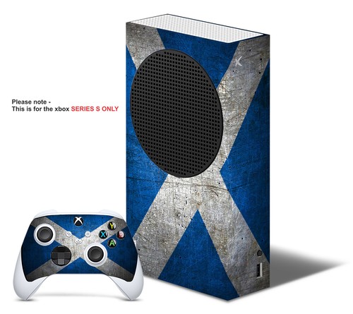 SALTIRE SCOTTISH GRUNGE FLAG Xbox SERIES S SKIN DECAL VINYL STICKER ...
