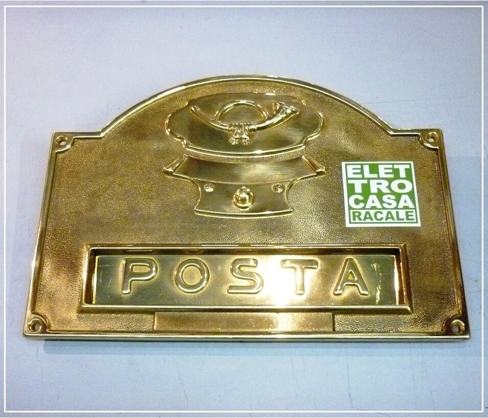 Cassetta Postale con Pulsante Campanello Buca per Lettere della Posta ...