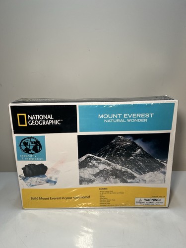 Build Your Own Mount Everest Kit National Geographic Game Model Craft ...