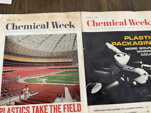 Vintage 1960s Chemical Week Magazines - Lot Of 2 | eBay