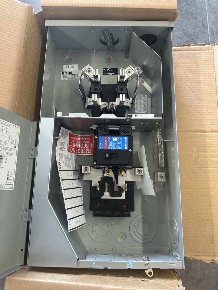Eaton MBT48B200BTS Outdoor Meter/Panel Combo 200 Amp | eBay