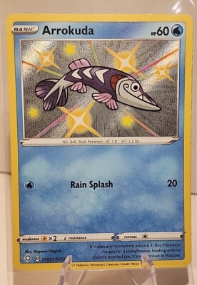Pokemon - Arrokuda - SV031/SV122 - Shining Fates - Shiny 2 | eBay