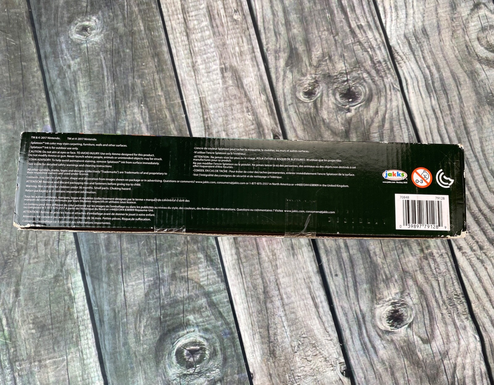 World+of+Nintendo+Splatoon+Splattershot+Mini+Blaster+Gun+-+Goggles+Ink ...