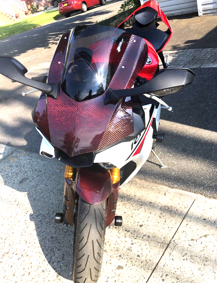 HYBRID CARBON FIBER TAIL LIGHT HOUSINGS 2015-2016-2017-2018-2019 YAMAHA ...