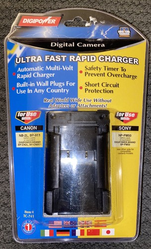 Digipower Digital Camera Ultra Fast Camera Charger TC-741 | eBay