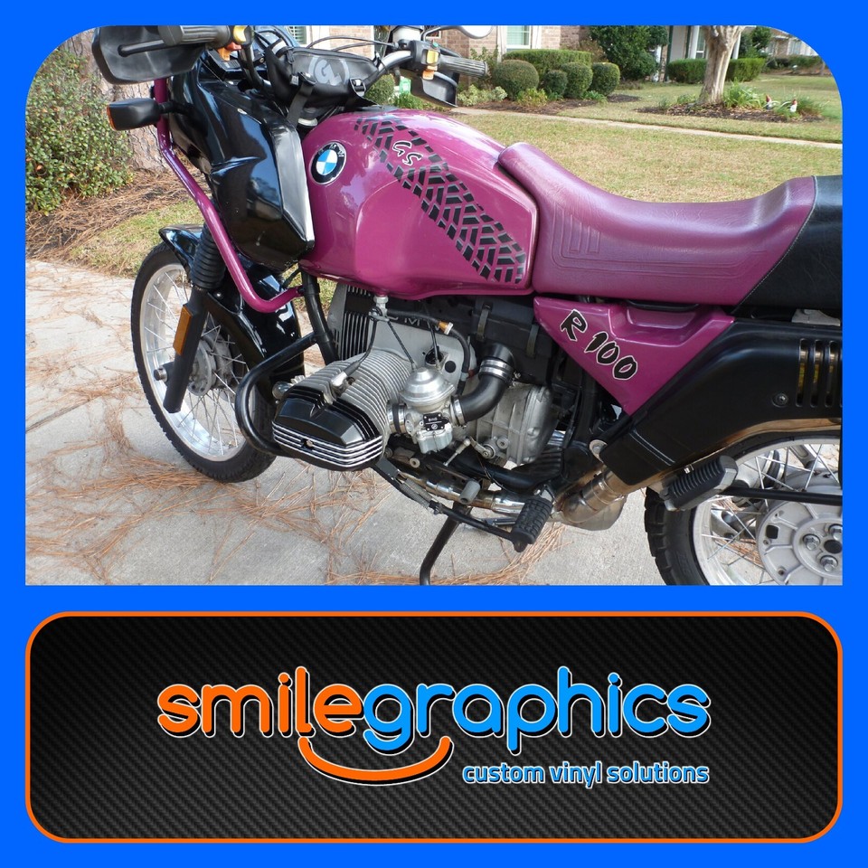 BMW R100 GS R 100 GS PD Paris Dakar E91 Tank & Battery Cover Decals | eBay