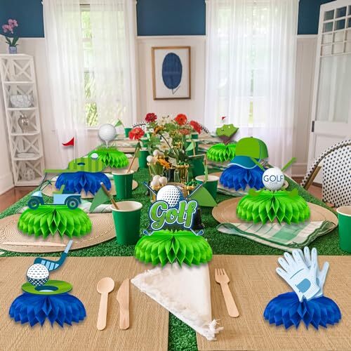 Table Centerpieces For Golf Tournament