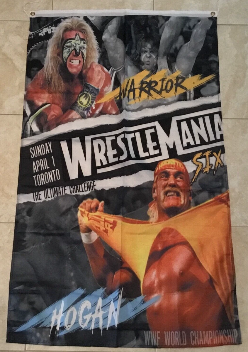 Ultimate Warrior Hulk Hogan Wrestlemania 6
