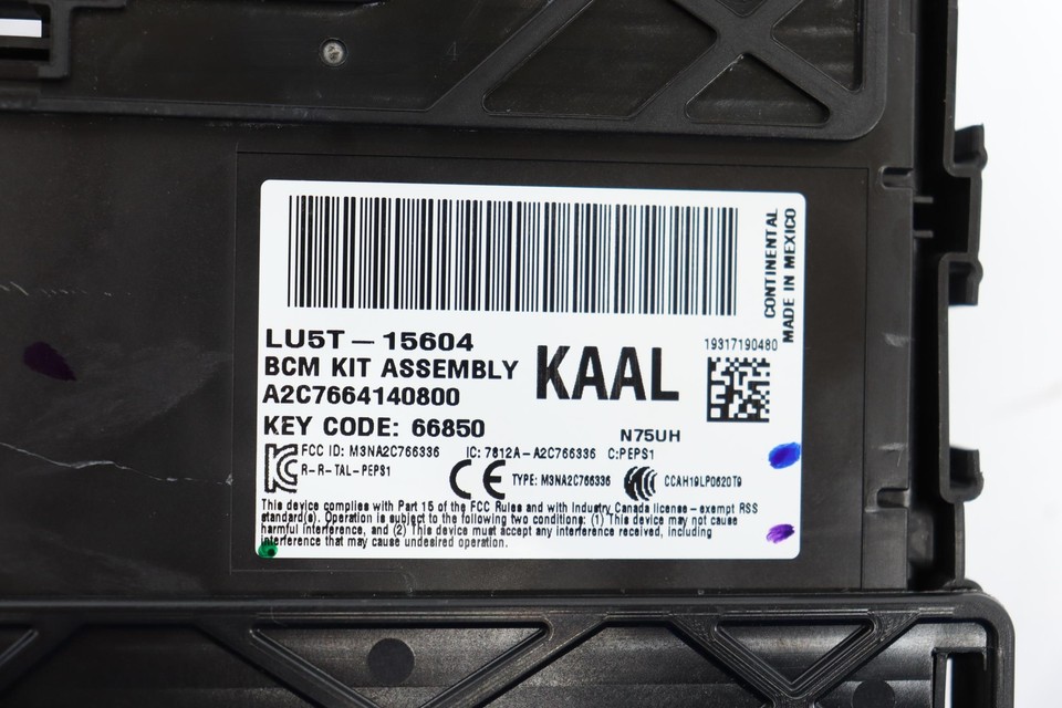 2020 - 2023 FORD EXPLORER BCM BODY CONTROL MODULE COMPUTER UNIT OEM ...