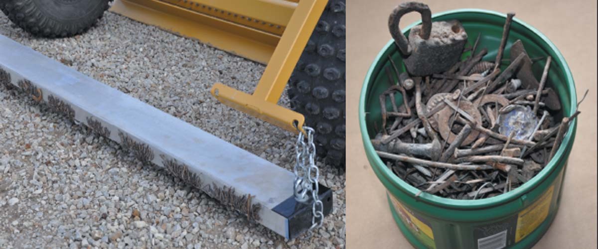 4 ft Driveway GRADER & MAGNET - Clevis Hitch - ATV UTV ROV & Mower ...