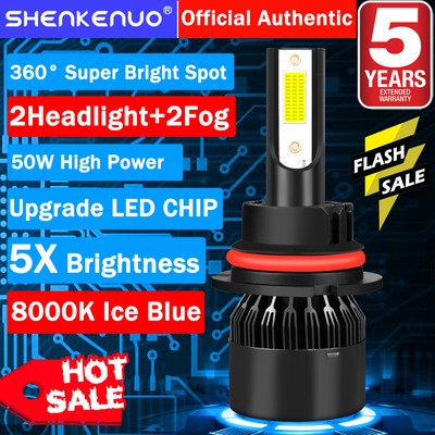 For Chrysler Sebring 2001-2006 - LED Headlight High/Low + Fog Light ...