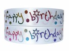Happy Birthday Cake Ribbon for 16th 18th 21st 40th 50th 60th 70th 80th ...