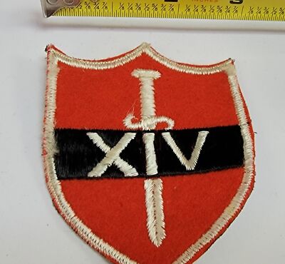 Vintage British 14TH Army Group Formation Badge | eBay