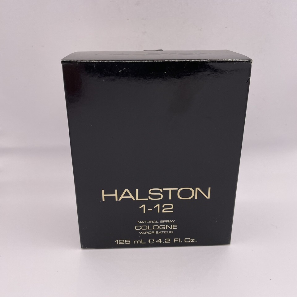 Original HALSTON 1-12 Cologne 4.2 oz Spray for Men - Vintage NEW IN BOX ...