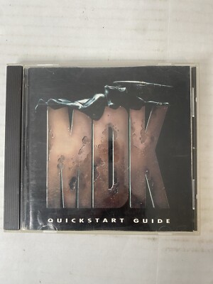 Shiny Entertainment MDK PC CD-ROM 1997 Game Quick Start Guide | eBay