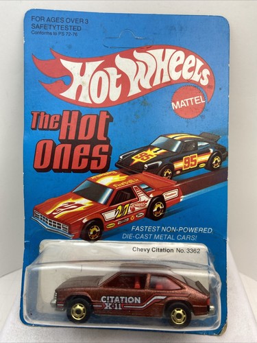 HOT WHEELS The Hot Ones Unpunched Chevy Citation | eBay