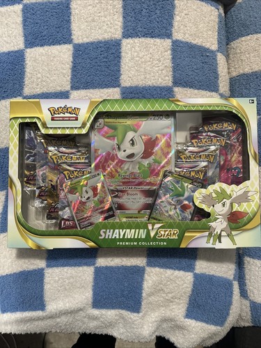 SHAYMIN V STAR PREMIUM COLLECTION POKEMON FACTORY SEALED BOX NEW | eBay