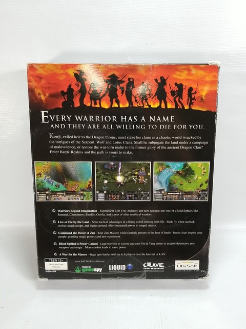 Battle Realms by Ubisoft - Vintage Big Box PC 2001 - FACTORY for sale ...