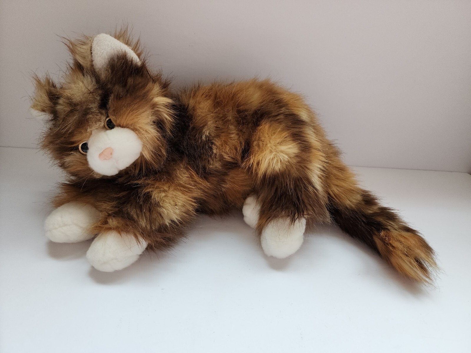 Ty Classic Jumbles Plush Calico Cat Brown Tan White Original 2004 P50 ...