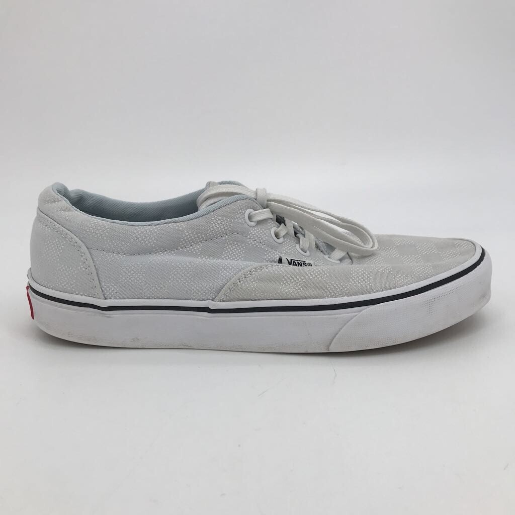 Vans Womens Doheny Sneakers Shoes White 721356 Trainers Fabric Lace Up ...
