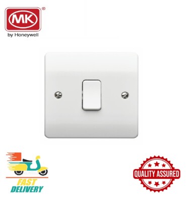 MK 6 AMP 1 GANG FLUSH INTERMEDIATE SWITCH -4875WHI | eBay UK