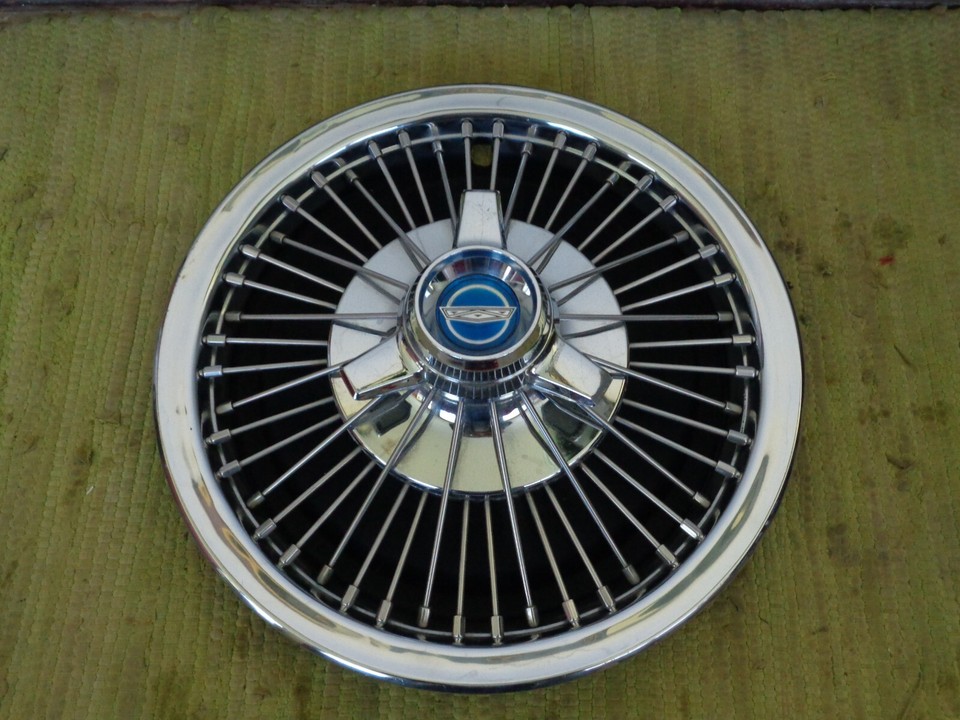 1967 Ford Wire Spoke Spinner Hub Caps | 14" | Set of 4 Wheel Covers ...