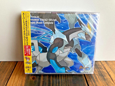 NEW Nintendo DS Pokemon Black 2 White 2 Super Music Complete CD Japan ...